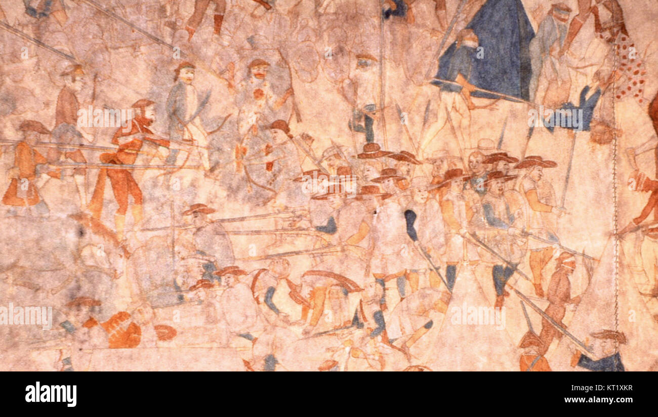 The FileSegesser II hide painting depicts Native American history and ...