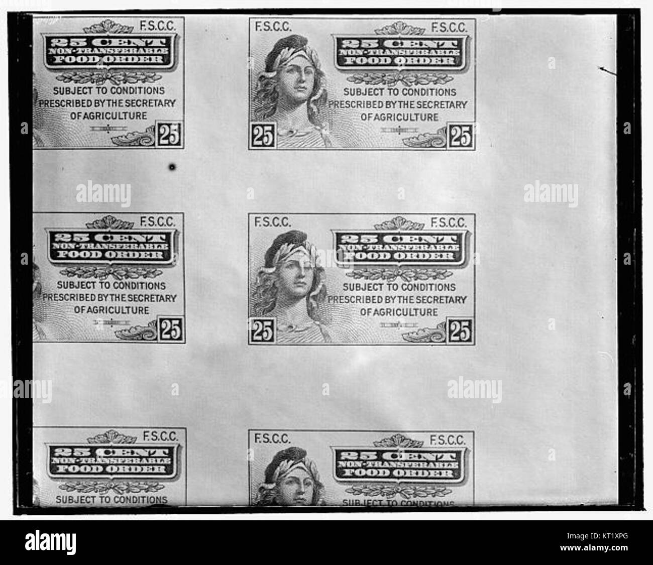 Great depression food historical Black and White Stock Photos & Images ...