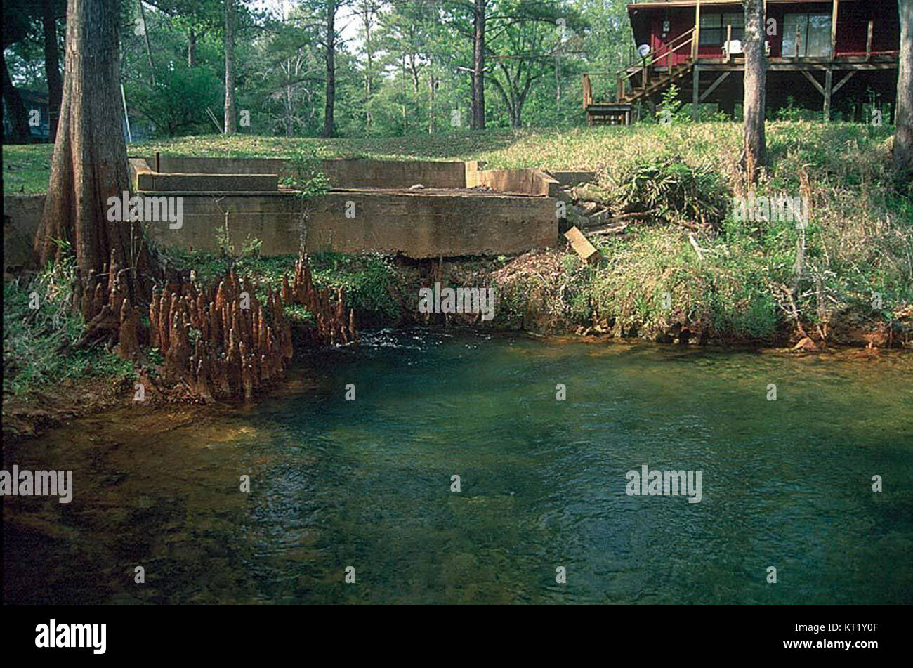 A historic location named Copper Spring, recognized for its natural ...