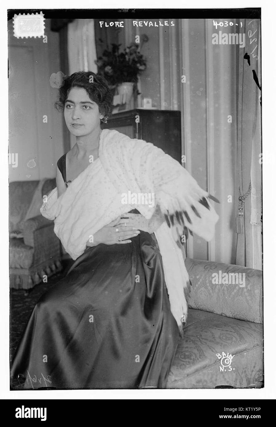 Flore Revalles was a noted individual in early 20th-century culture ...