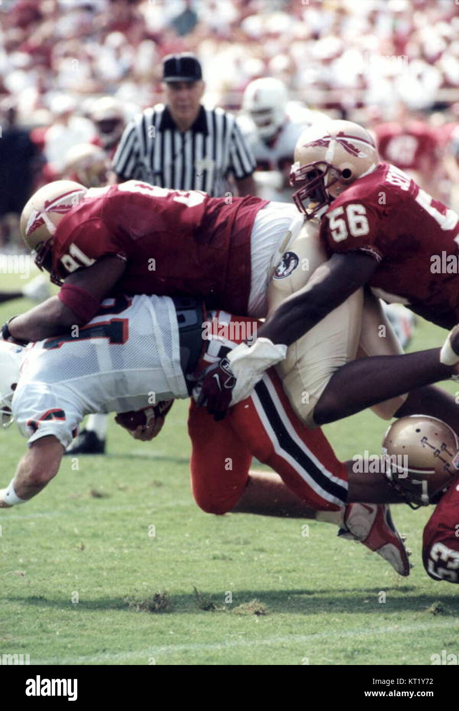 The Florida State University vs. University of Miami game at Doak ...