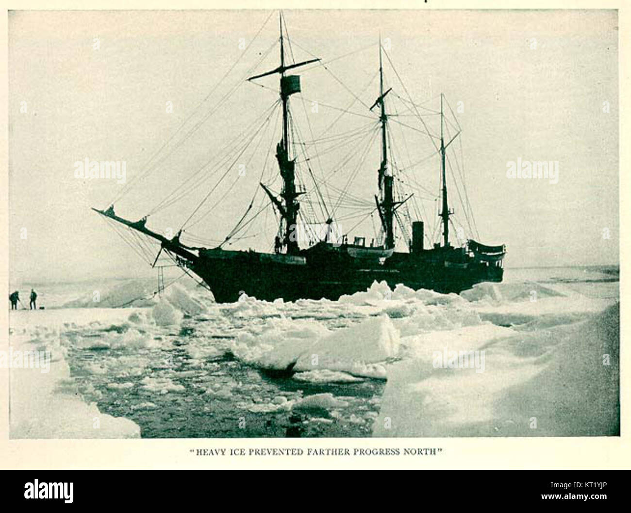 The entry refers to a historical situation where heavy ice impeded ...