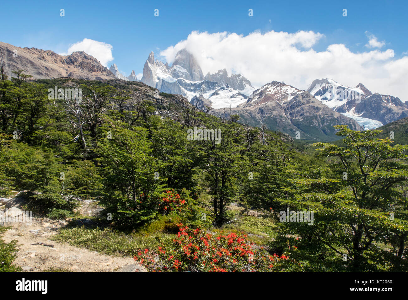 Fitz Roy Berg in Argentinien Stock Photo - Alamy