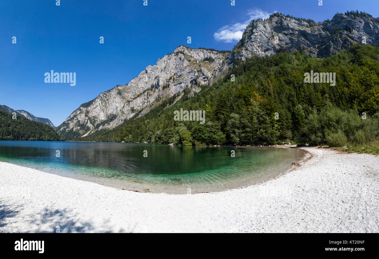 Lake Leopoldsteiner near Eisenerz in Styria, Austria Stock Photo - Alamy