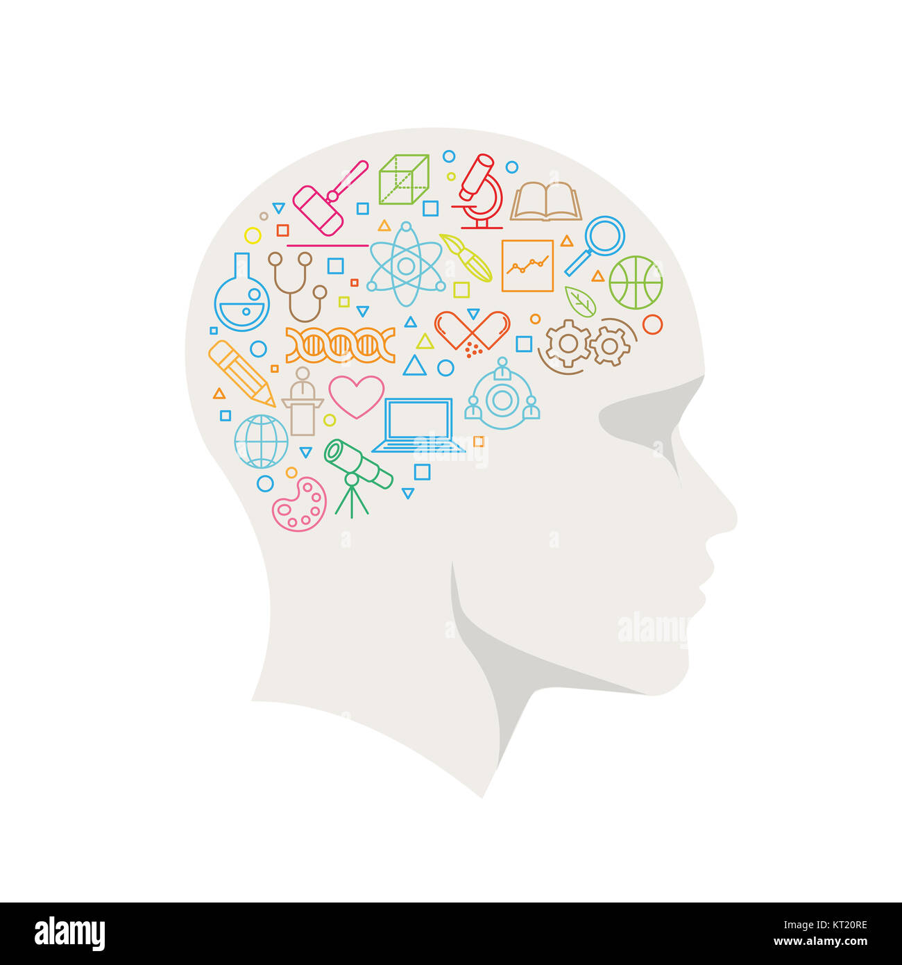 Brain human microscope hi-res stock photography and images - Alamy