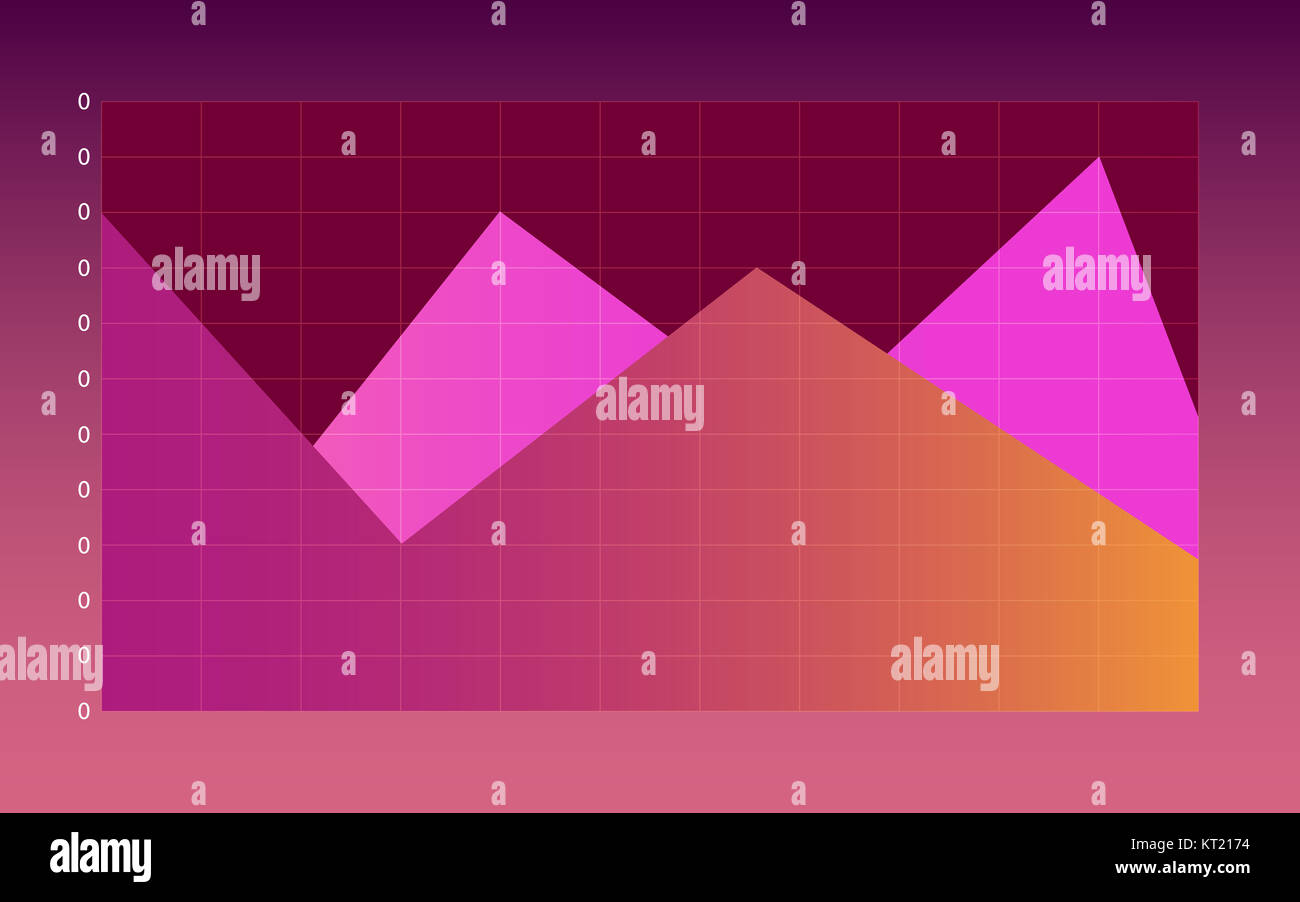 Infographic dashboard template with flat design graphs Stock Photo - Alamy