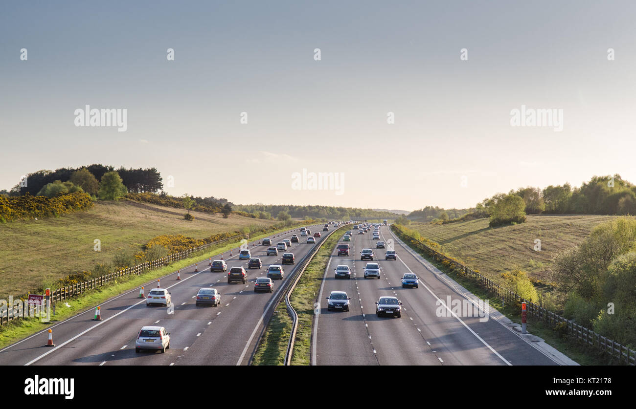 English motorway hi-res stock photography and images - Alamy