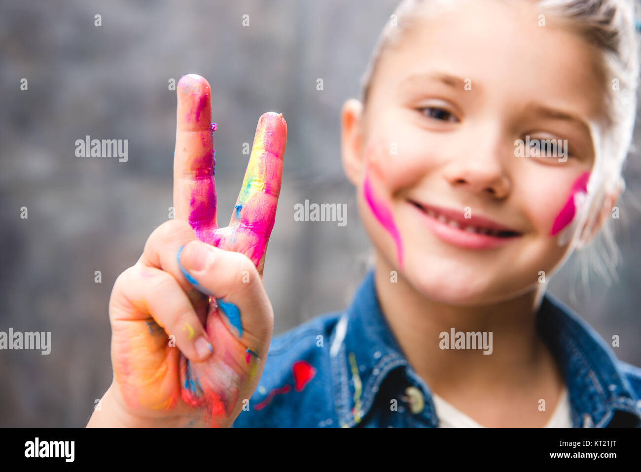 Peace Sign Face Paint