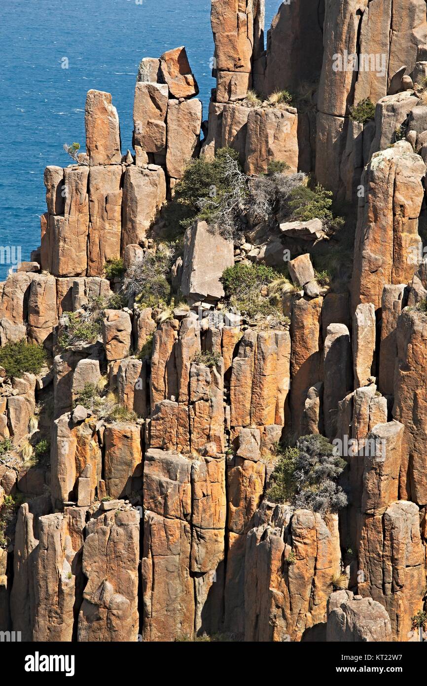 Rugged coastline cliffs Stock Photo - Alamy