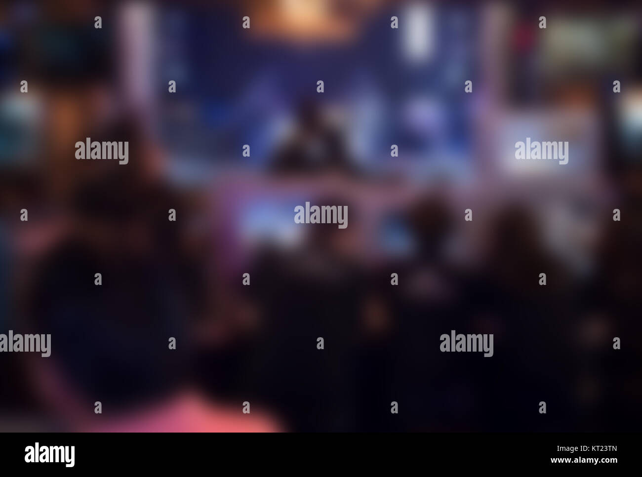 tv editor working with vision mixer panel at live concert. television ...