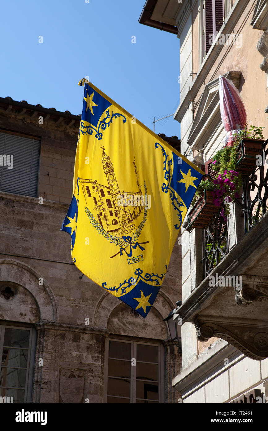 Flags of pienza hi-res stock photography and images - Alamy