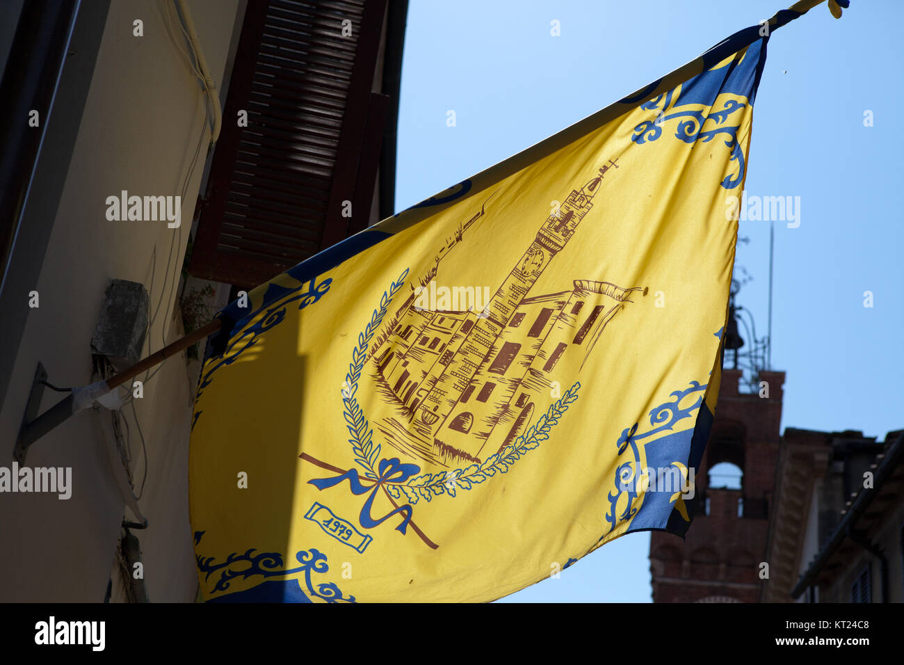 Flags of pienza hi-res stock photography and images - Alamy