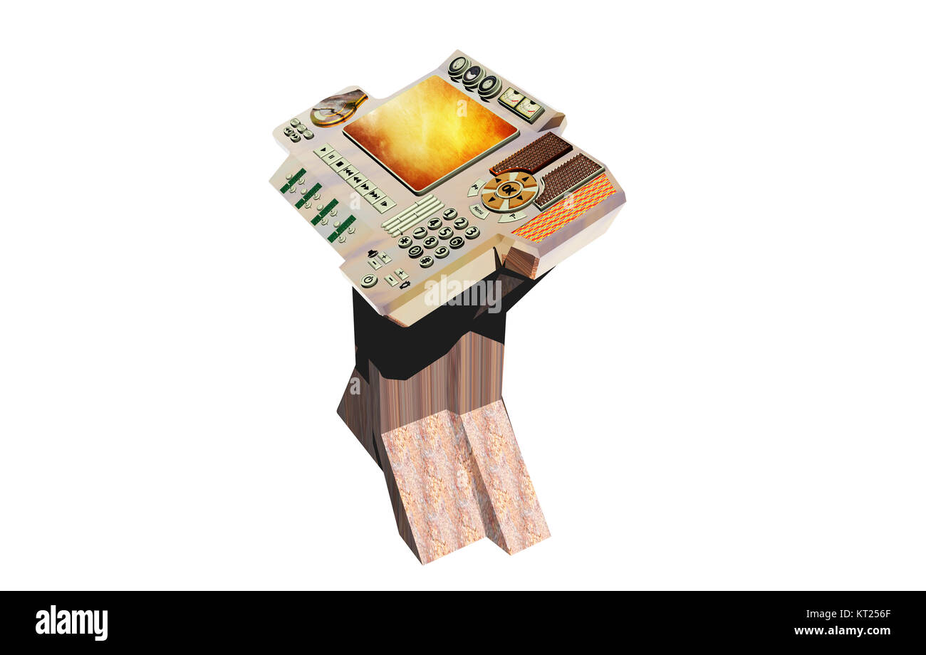 Control console exempted Stock Photo - Alamy