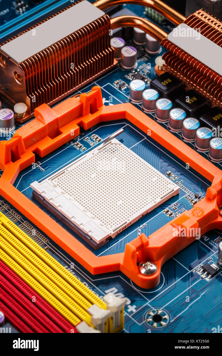Computer processors CPU Stock Photo - Alamy
