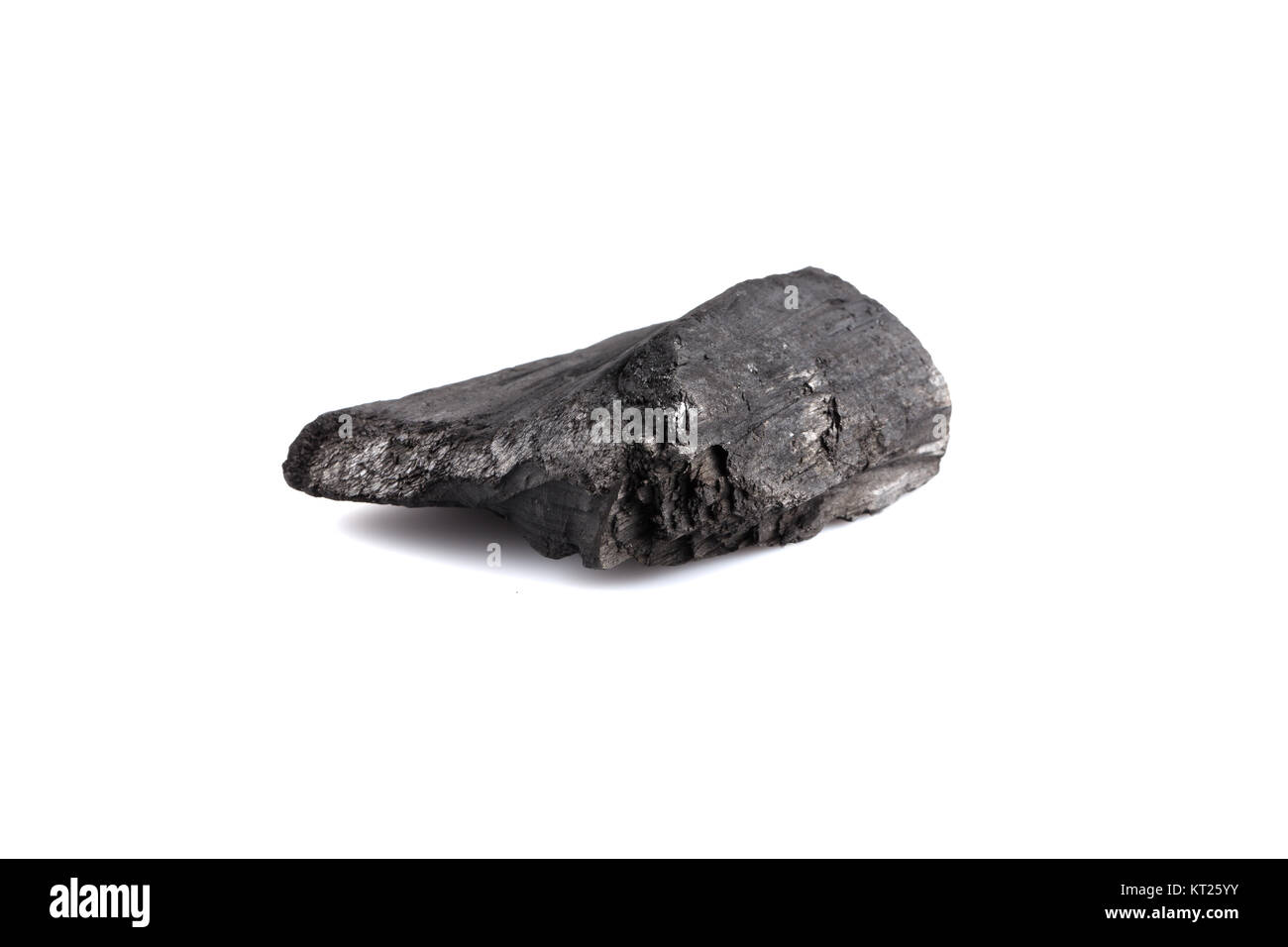 hardwood charcoal coal Isolated Stock Photo - Alamy