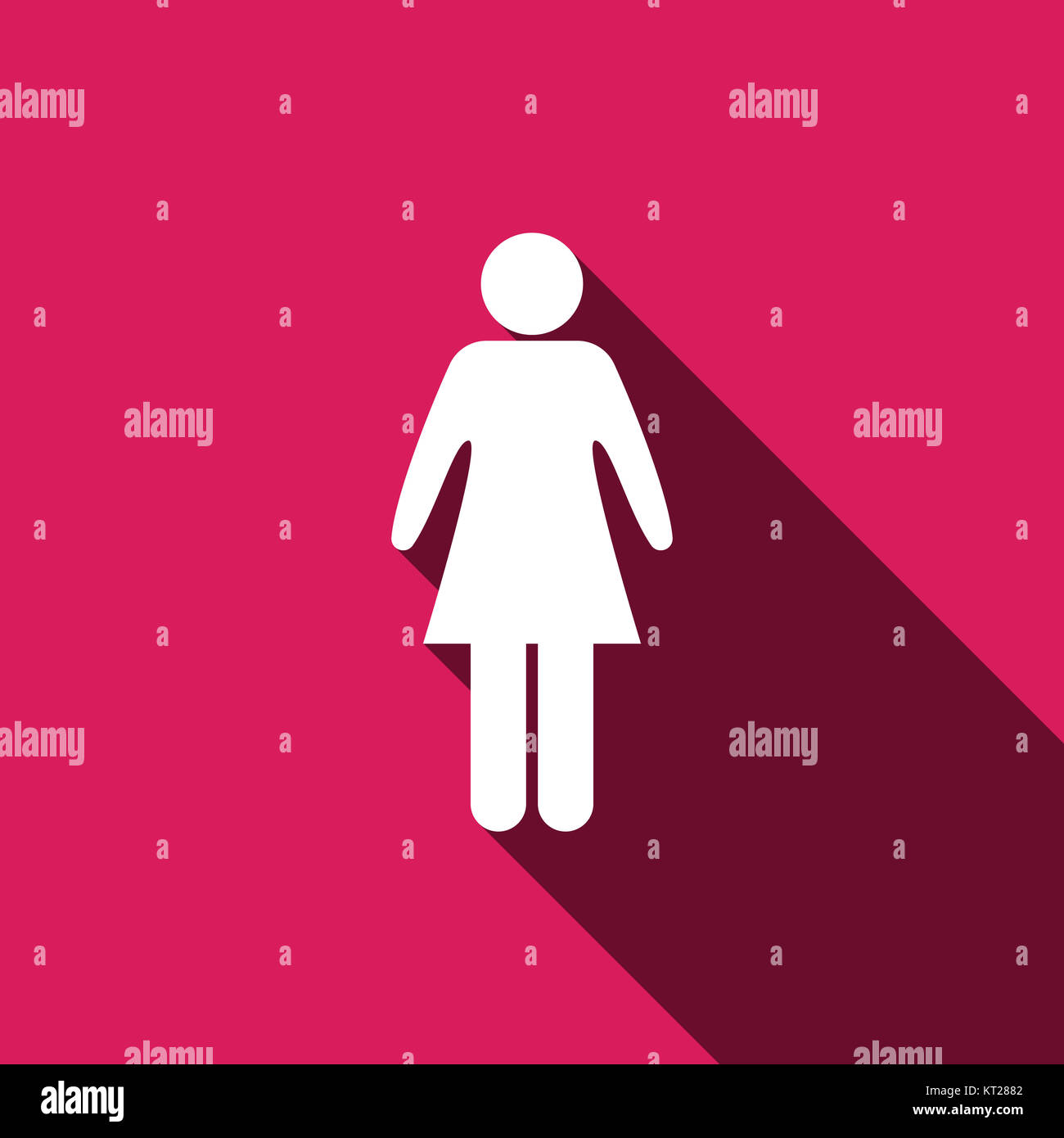 Woman face vector shadow hi-res stock photography and images - Alamy