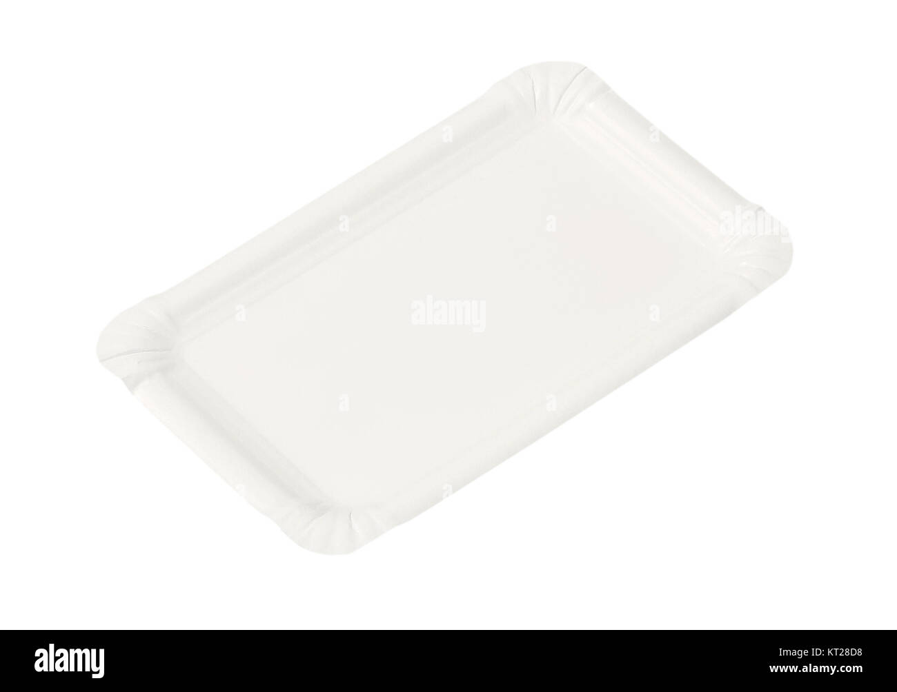 rectangle paper plate Stock Photo - Alamy