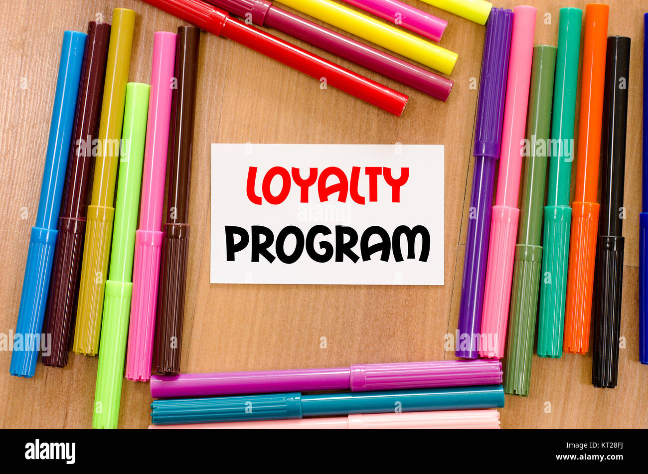 Loyalty program text hi-res stock photography and images - Alamy