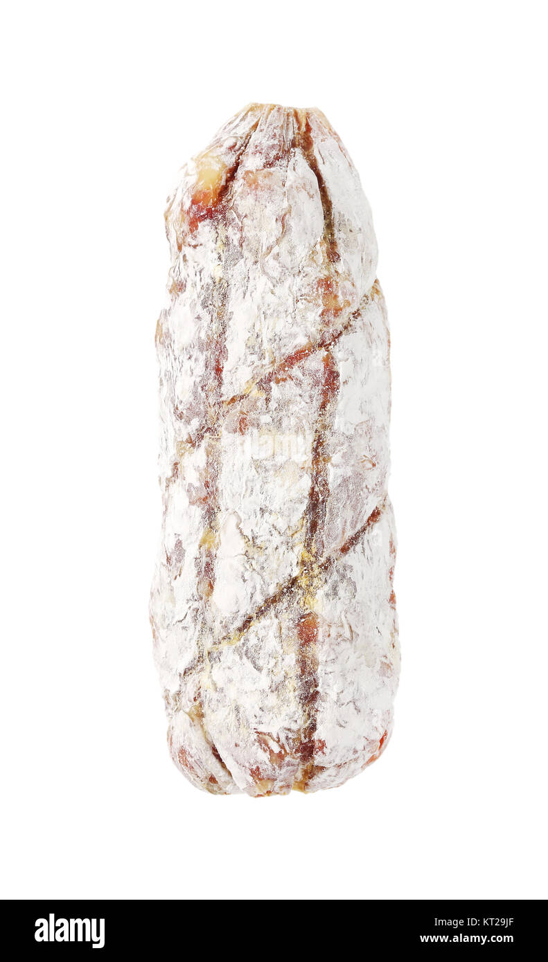 French Saucisson Sec Stock Photo - Alamy