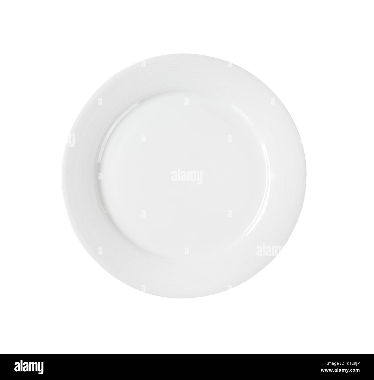 white dinner plate Stock Photo - Alamy