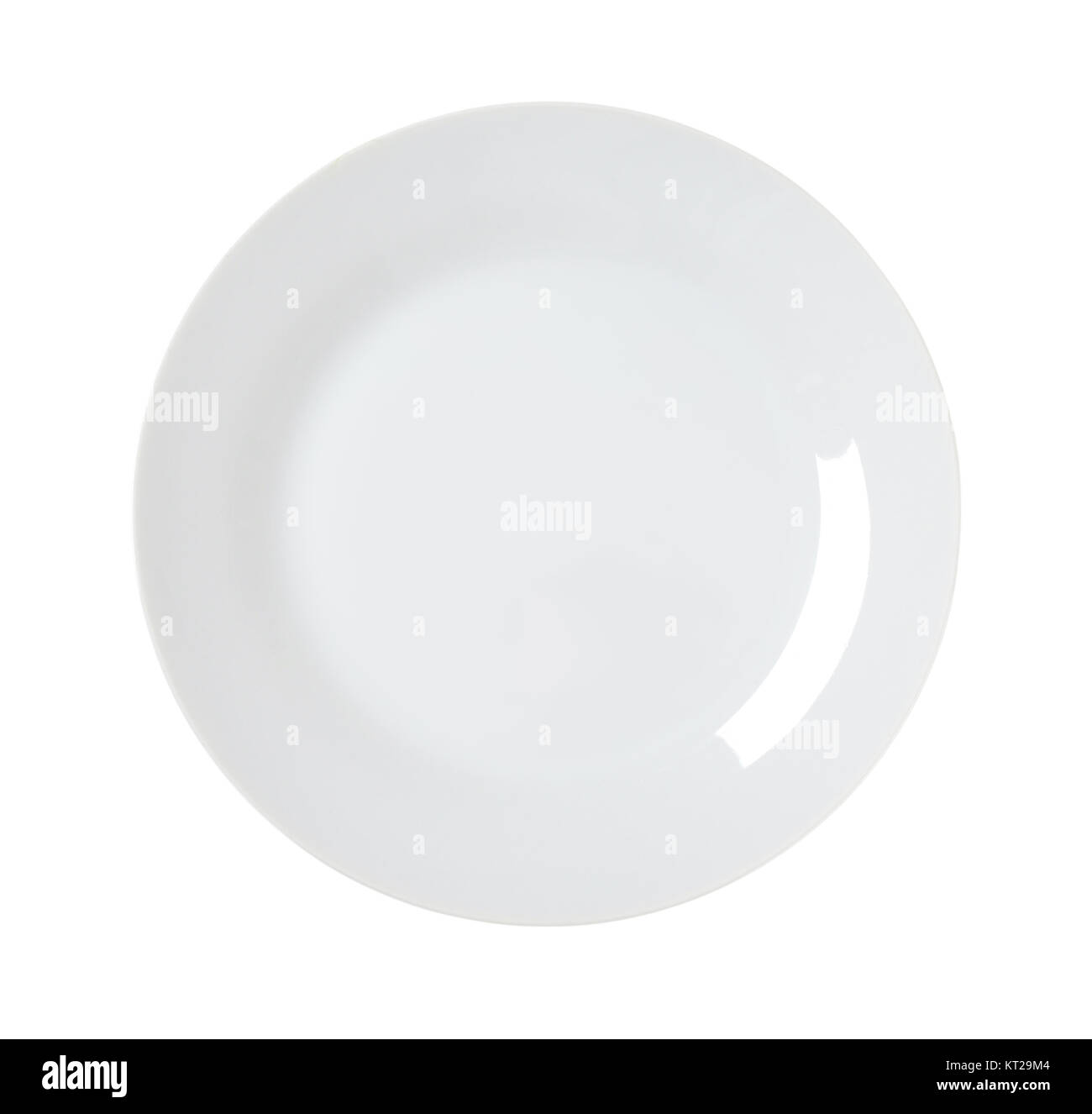 white dinner plate Stock Photo - Alamy