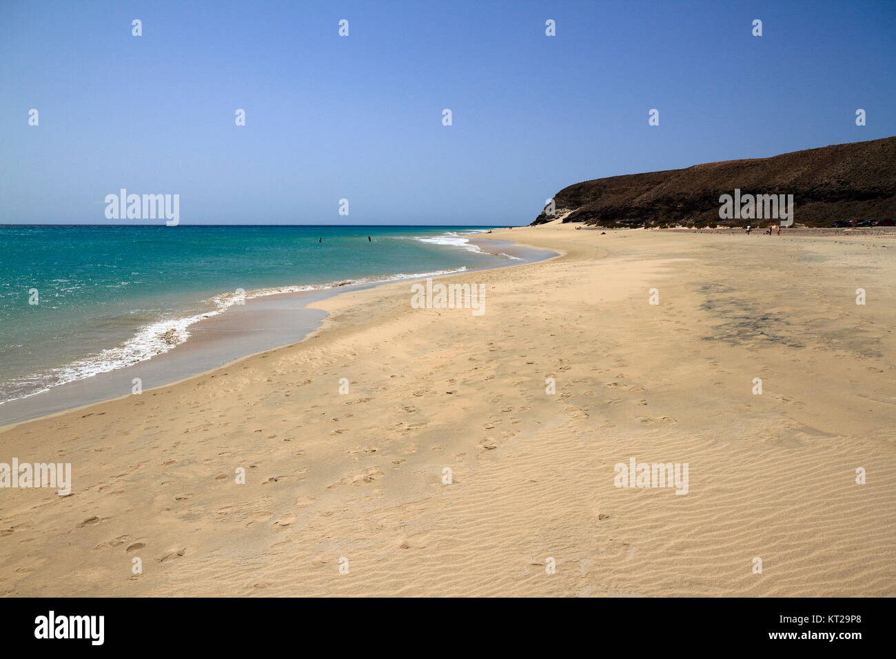 The famous lagoon in Risco El Paso at Playas de Sotavento ...