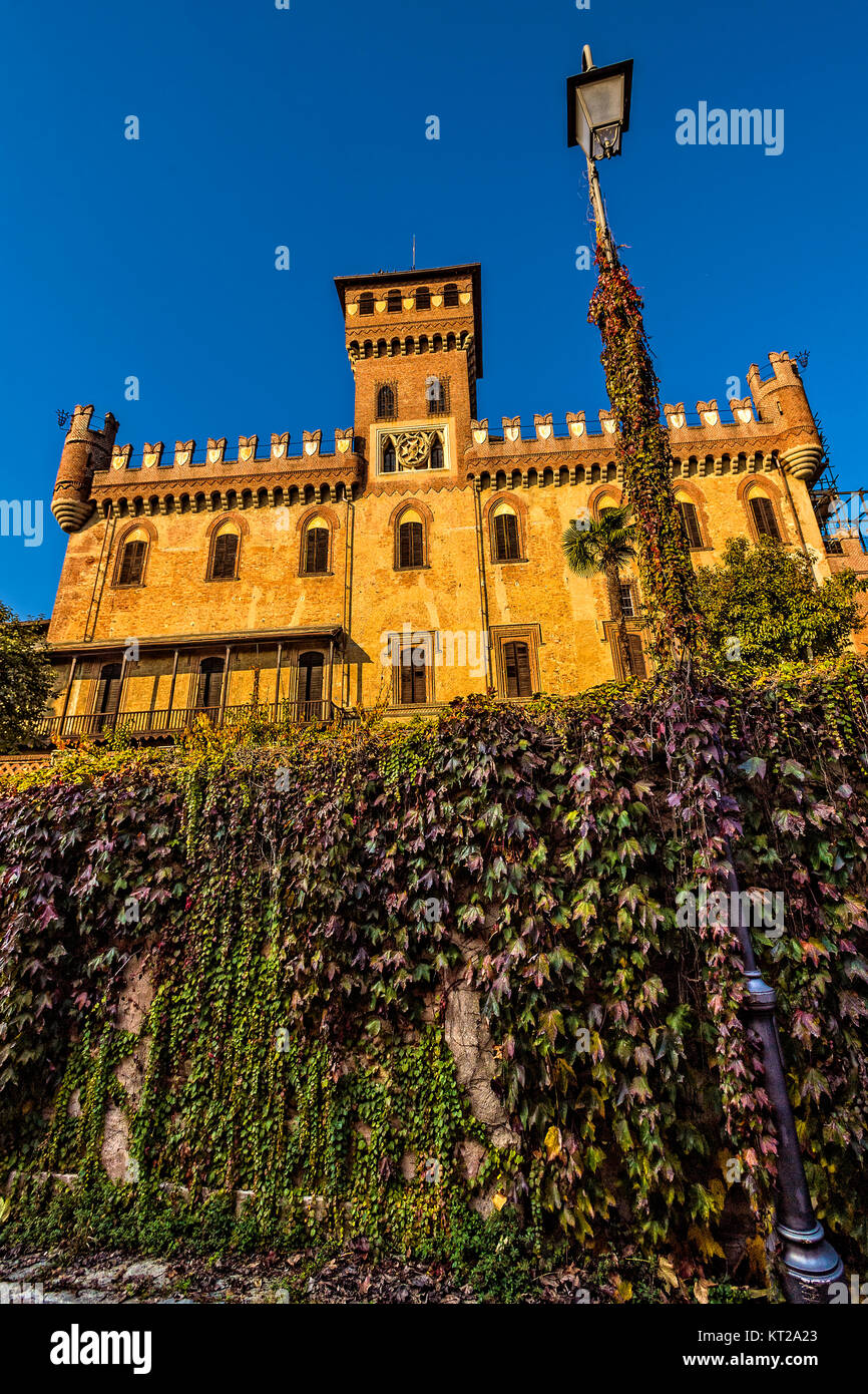 Italy Piedmont Canavese Mazzè the Castle Stock Photo - Alamy