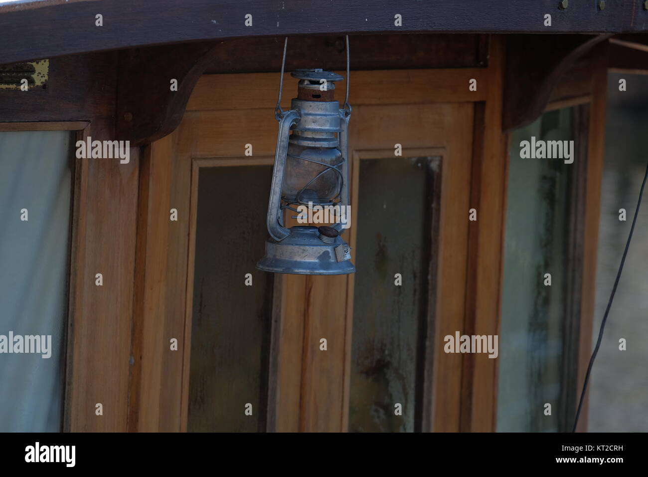 hanging storm lamp Stock Photo - Alamy