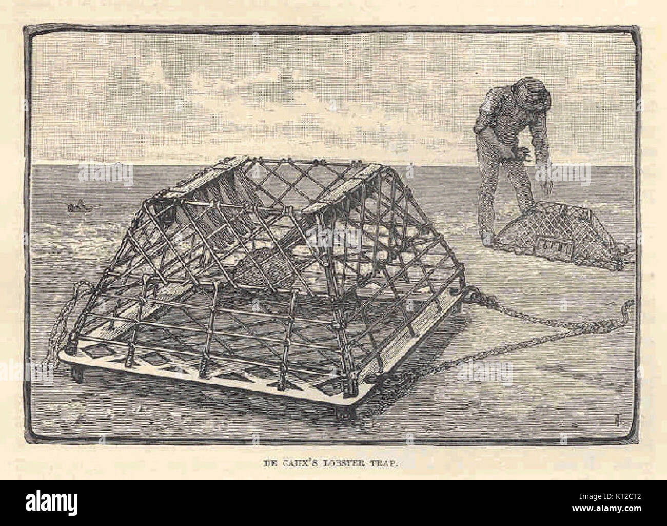 De Caux's Lobster Trap is a historical fishing trap used in the lobster ...