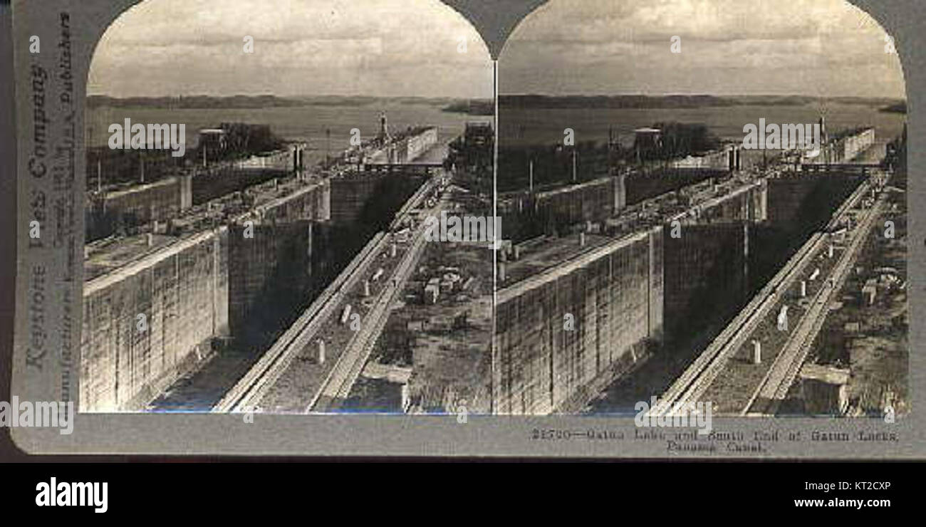 Gatun Lake is a man-made lake in Panama, formed by the construction of ...