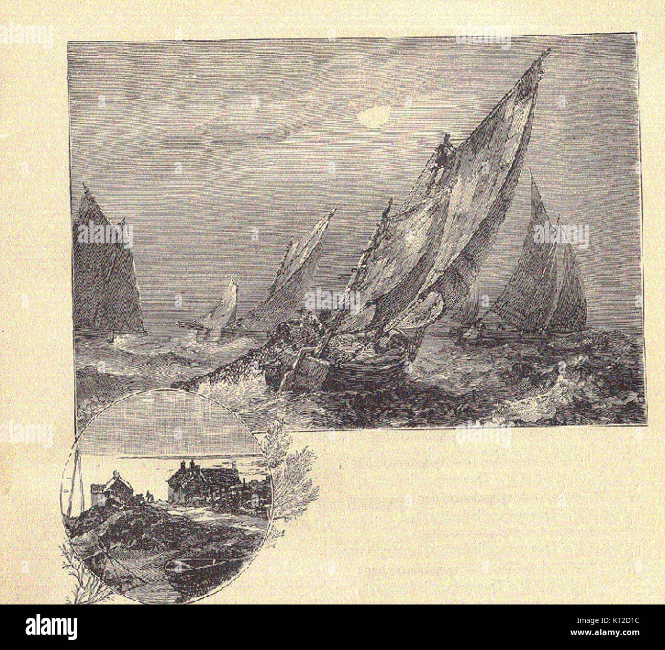 A photograph of ships at sea, capturing maritime activity. The image ...