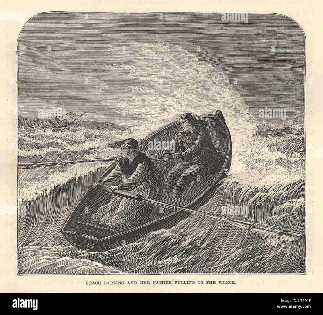 Grace Darling and her father, William Darling, are famous for their ...