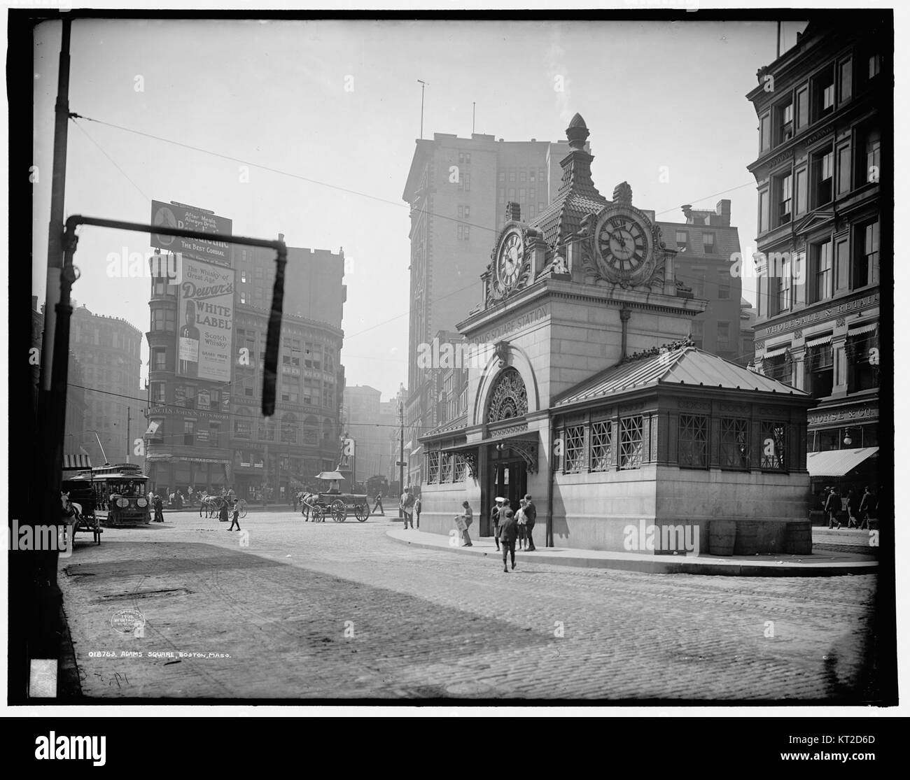 Adams Square station headhouse, built around 1905, is an important ...