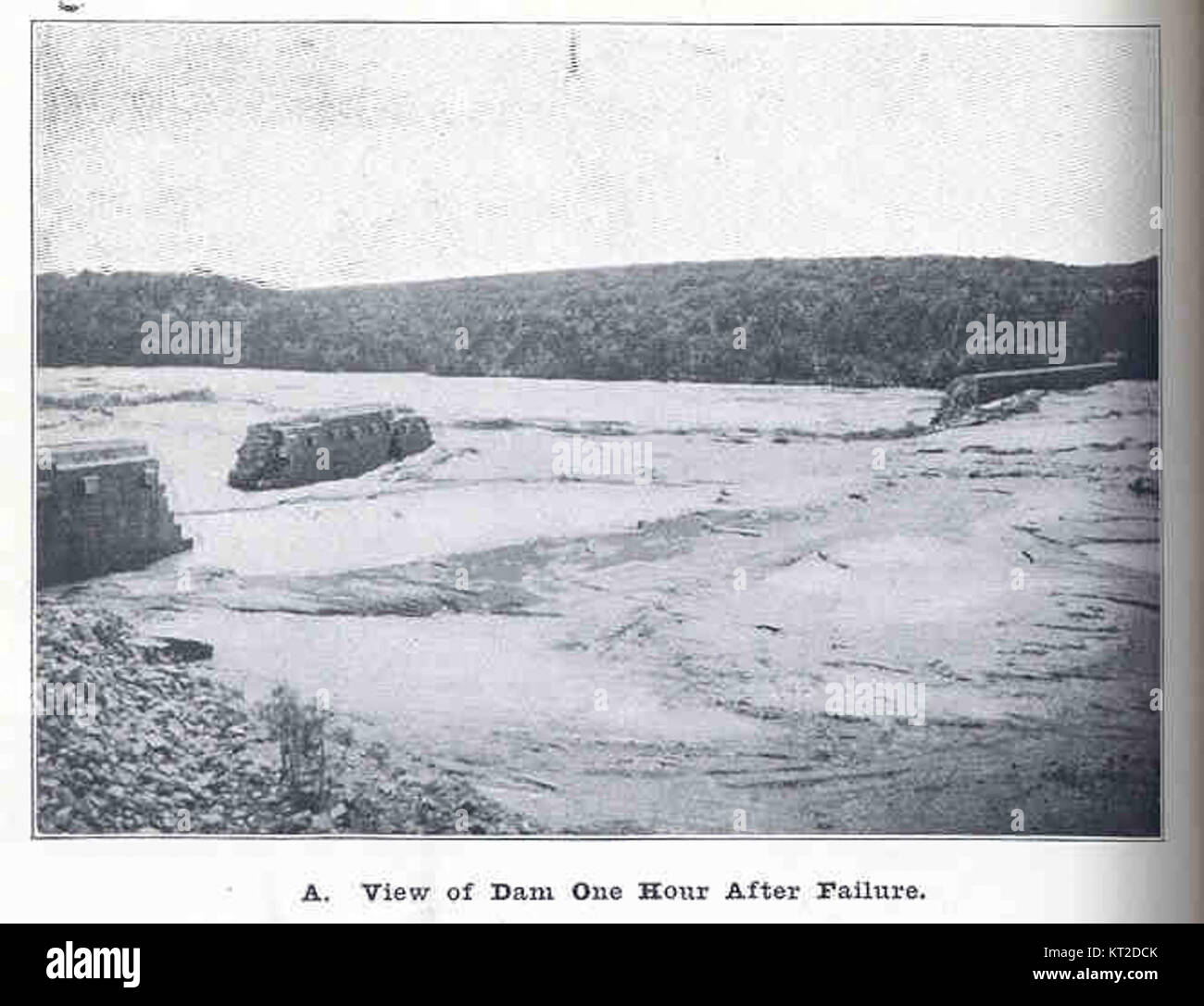 The image labeled '33208 Austin Dam3B' shows a view of the Austin Dam ...