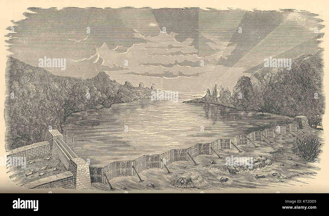 The Iron Dam is a notable engineering structure used for water ...