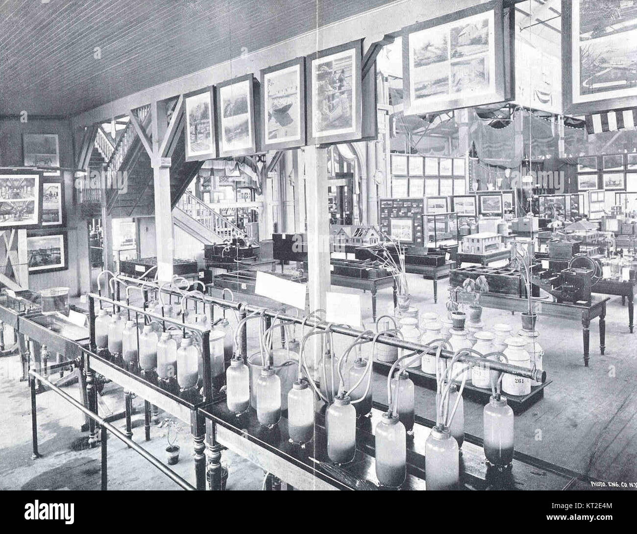 The Fish-Cultural Section of the 1893 World's Columbian Exposition in ...