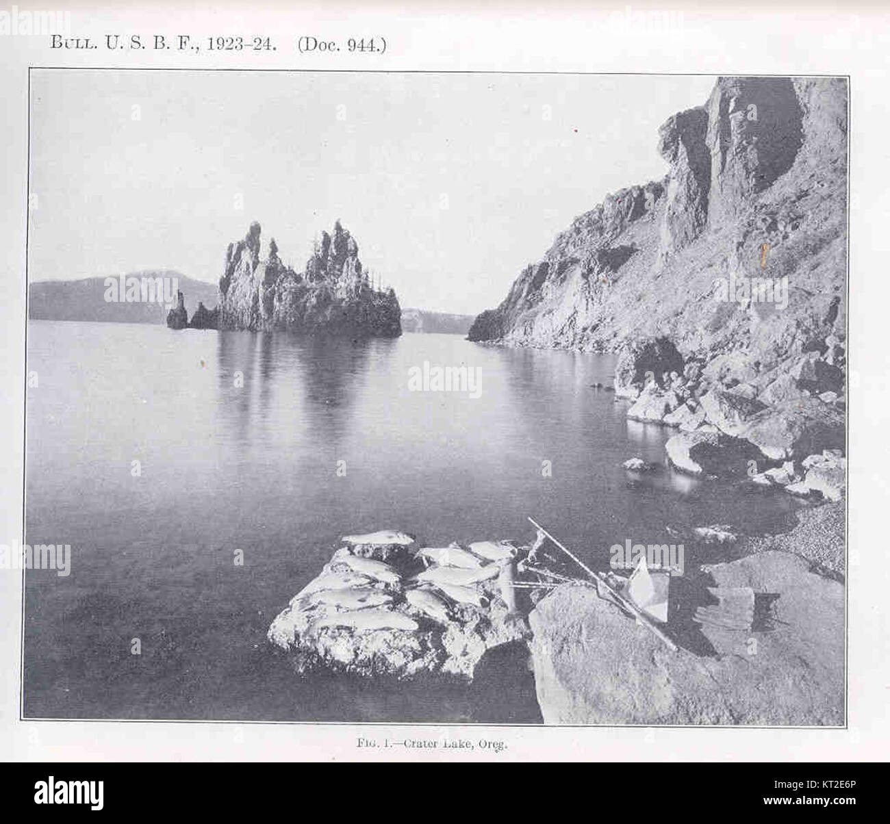 Crater Lake is a famous geological feature in Oregon, formed in the ...