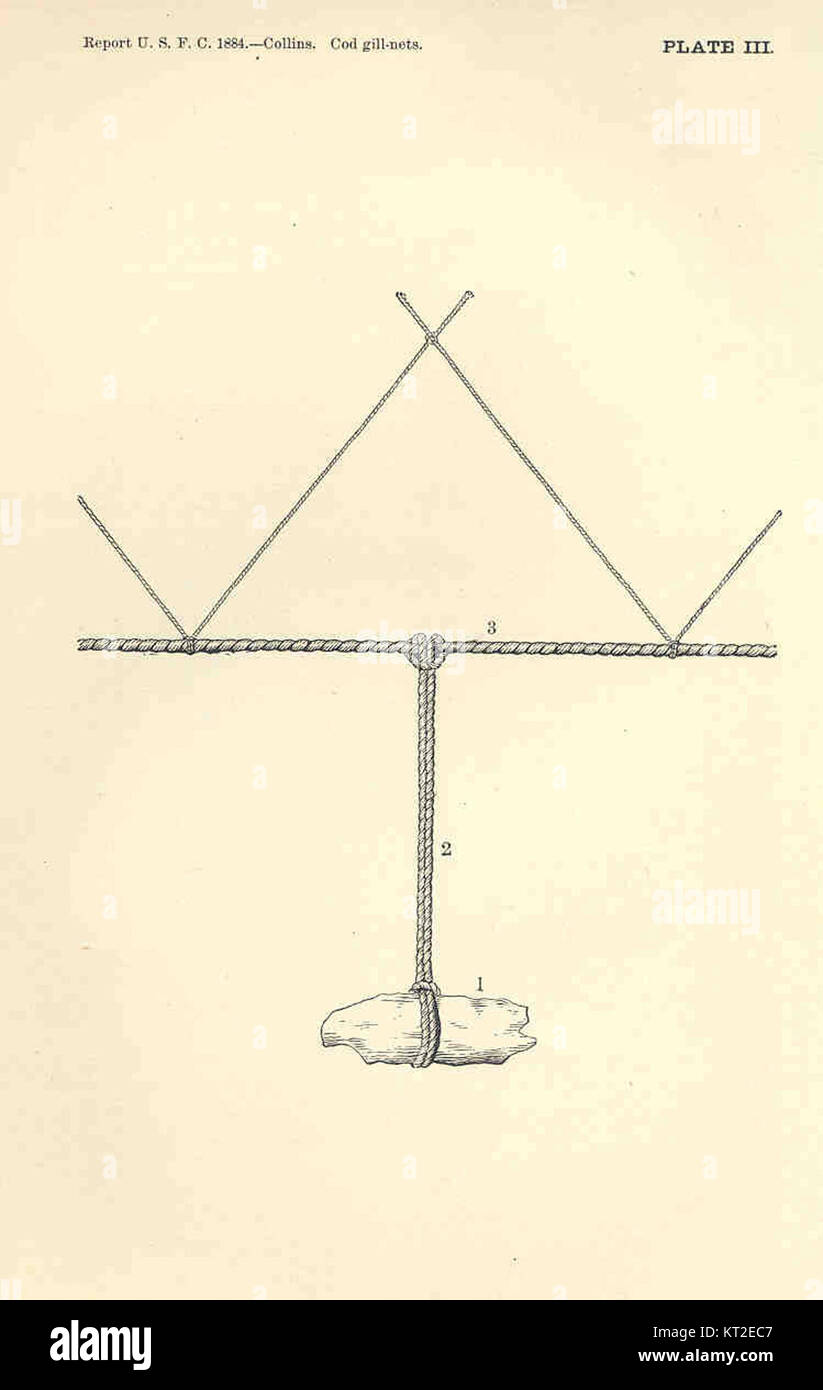 33708 Norwegian Cod Gill-Net Stock Photo - Alamy