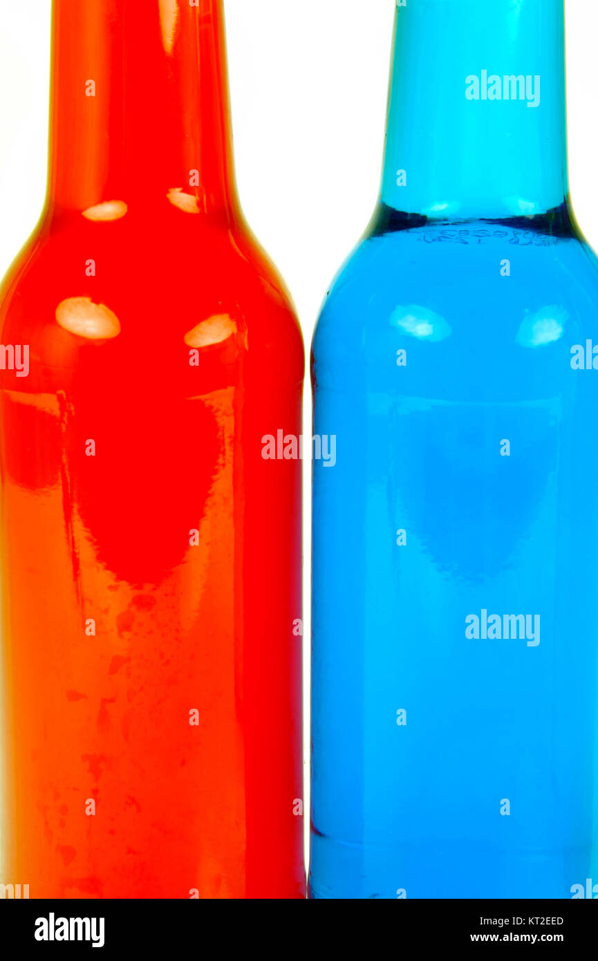 Alco Pop premix alcoholic drinks isolated against a white background ...