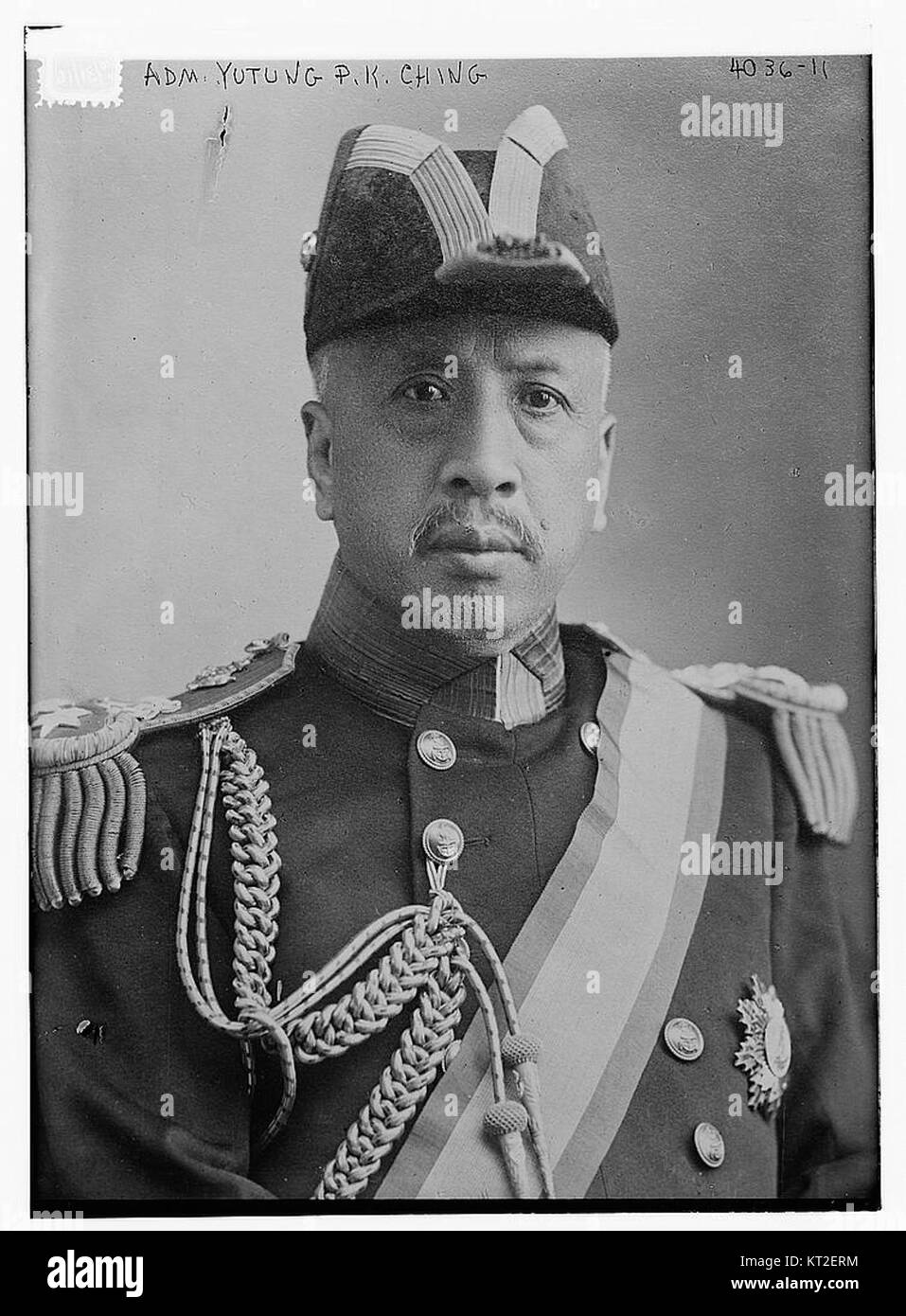 Adm. Yutung P.K. Ching was a naval officer, possibly from a historical ...