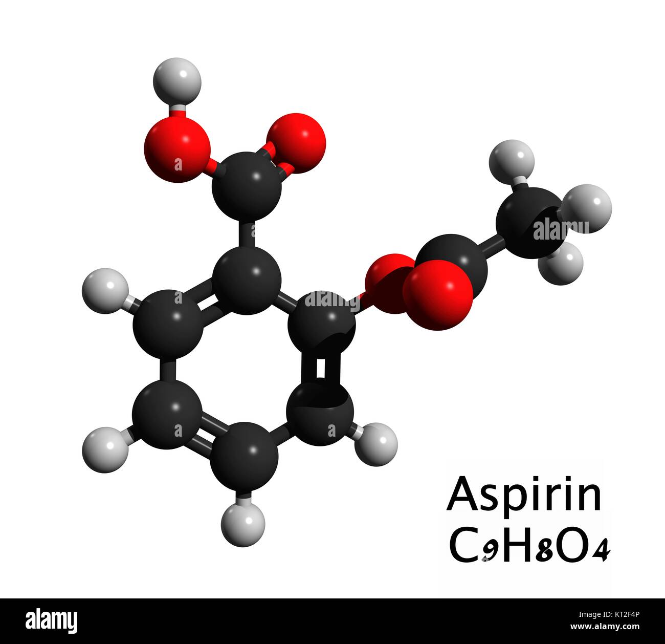 Salicylic acid molecule hi-res stock photography and images - Alamy