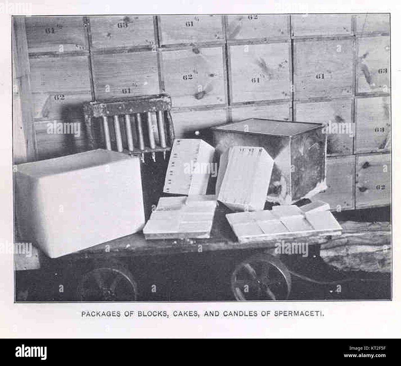 This historical record details the packaging and distribution of ...