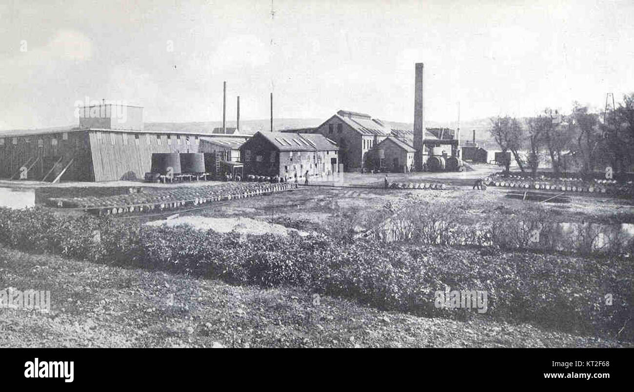 The Menhaden Factory in Tiverton, Rhode Island, as shown in this image ...