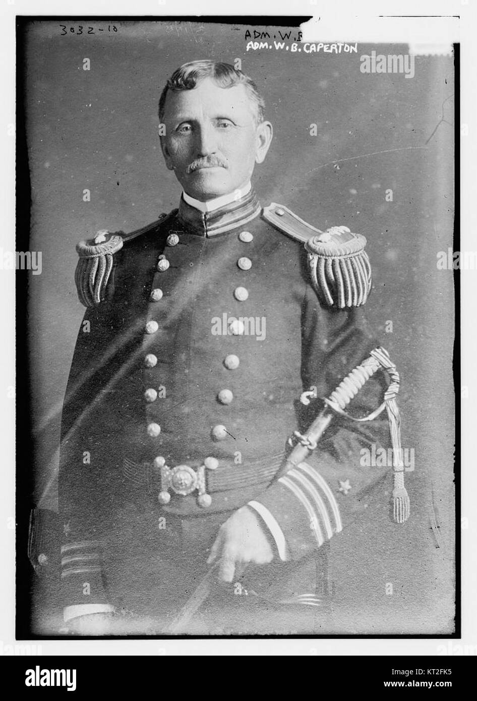 Admiral William B. Caperton, an officer in the United States Navy ...