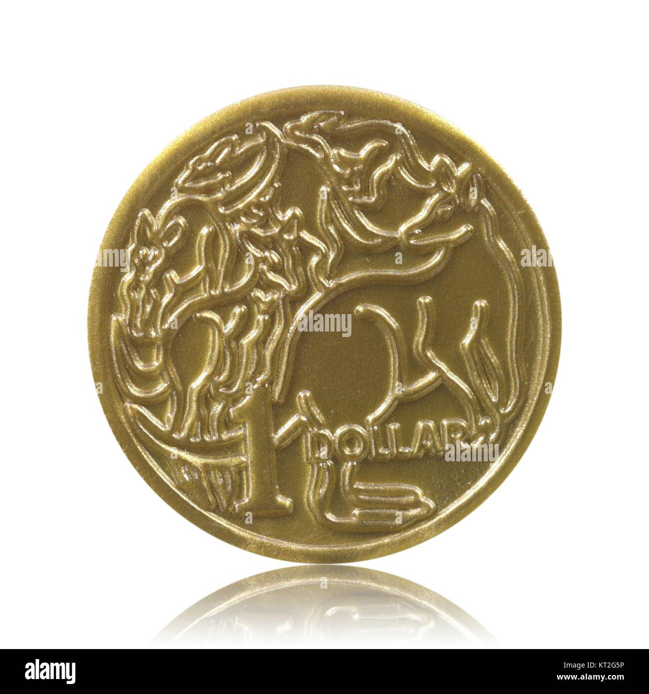 Australian dollar coin hi-res stock photography and images - Alamy