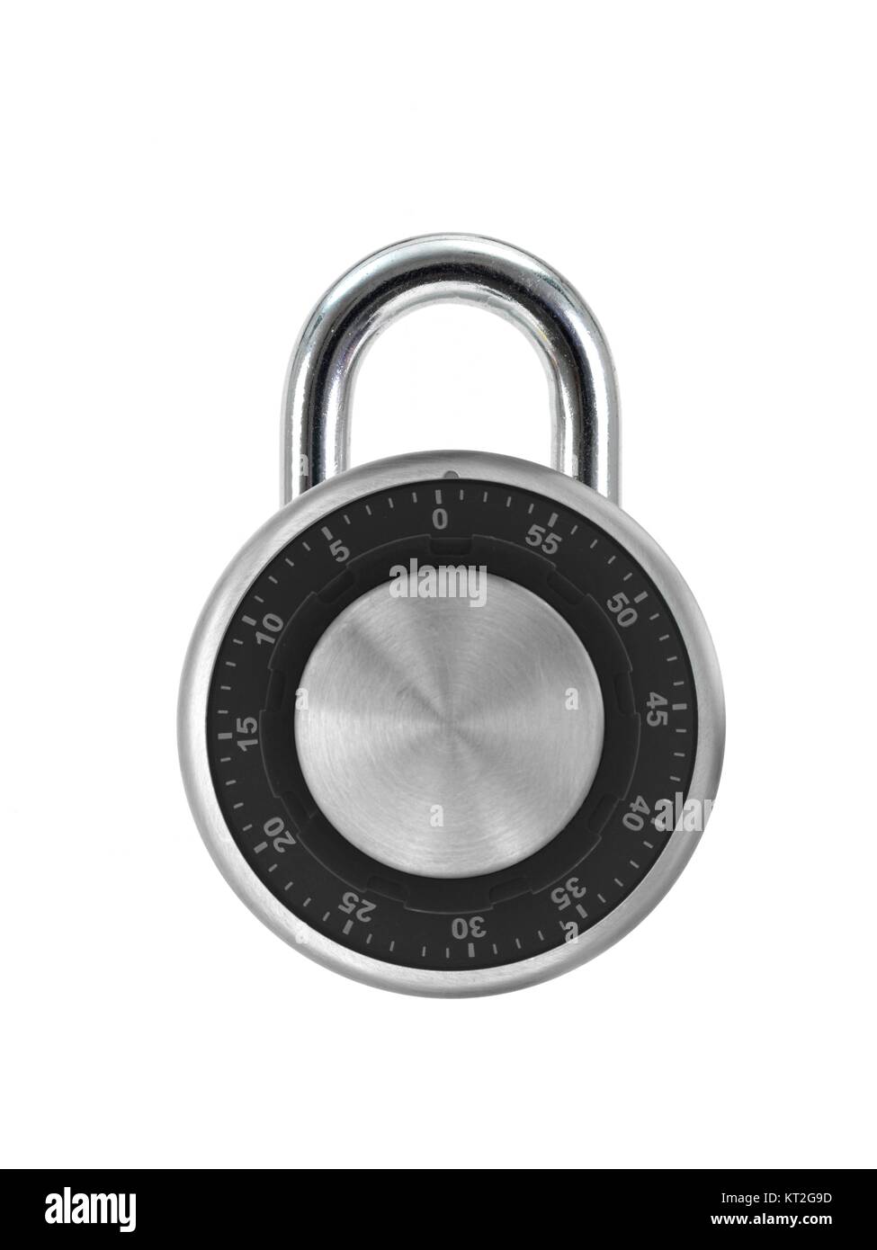 A Combination padlock isolated against a white background Stock Photo ...