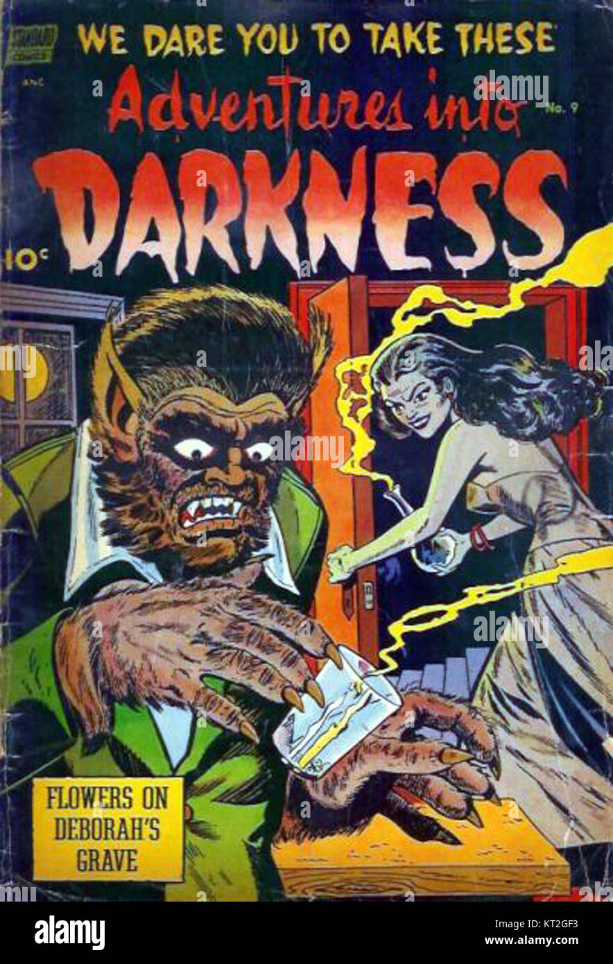 Adventures Into Darkness refers to a specific media piece, likely a ...