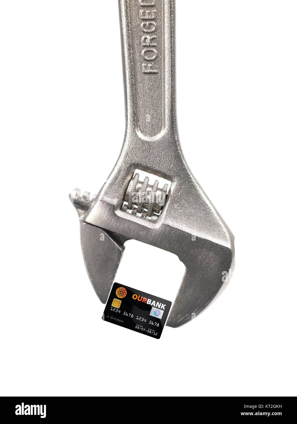 Tools isolated against a white background Stock Photo - Alamy