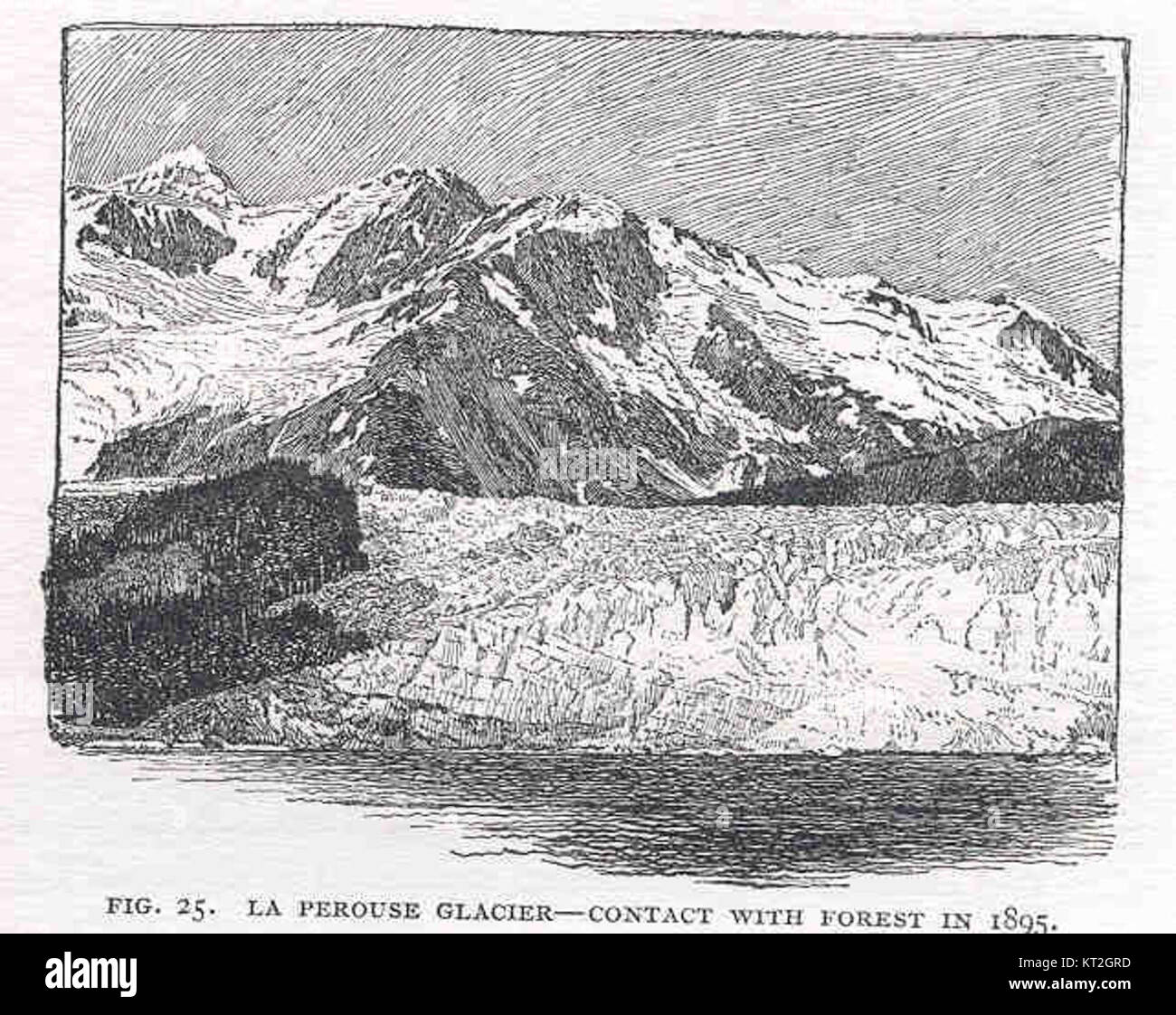 La Perouse Glacier, located in Alaska, was first explored in 1895 ...