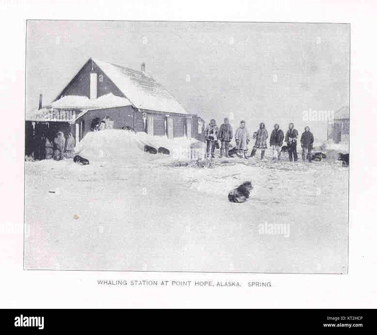 This photograph captures the spring scene at the historic whaling ...
